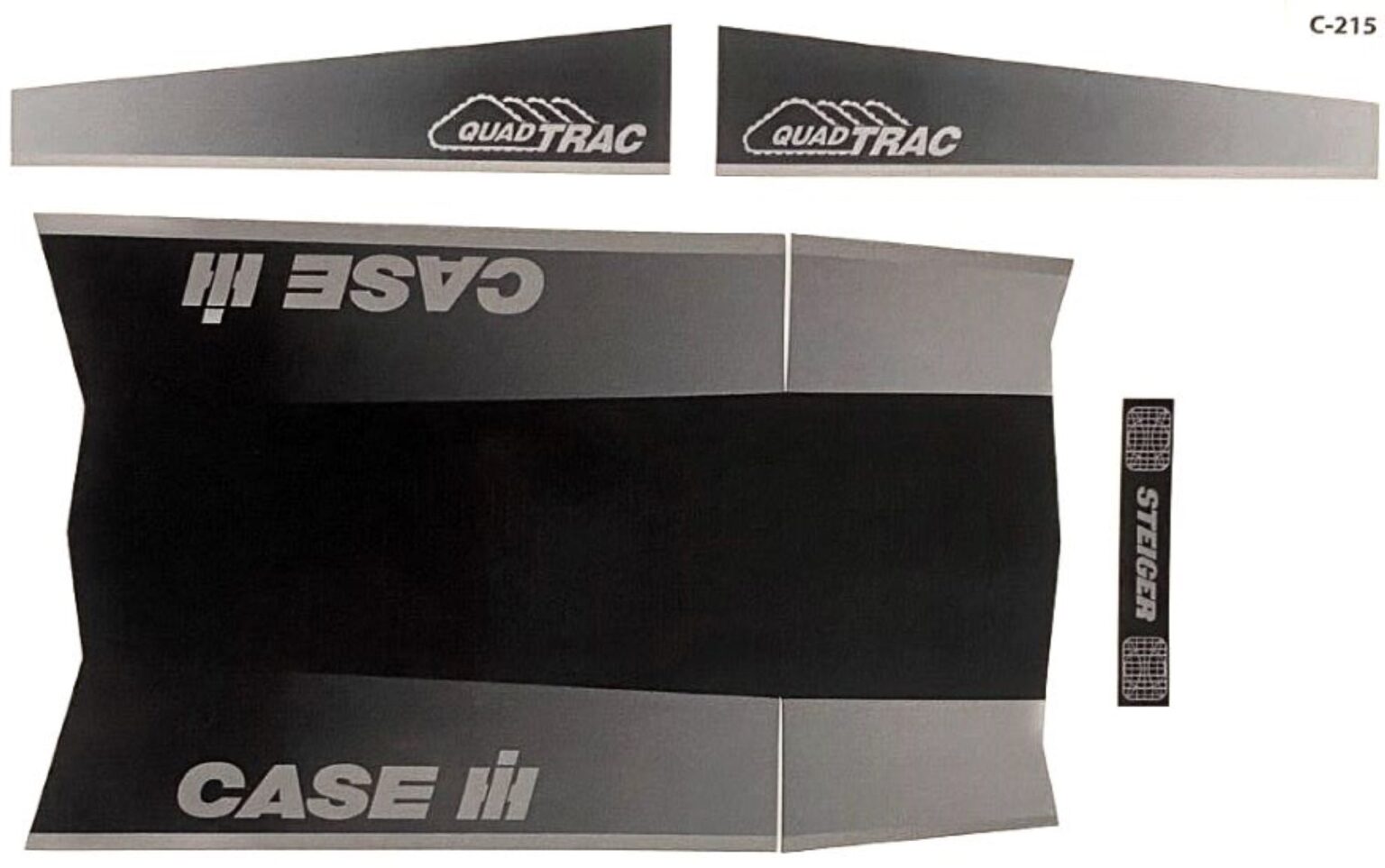 Decal 1/16 Case IH Quad Trac compete set - DC215 - Midwest Decals ...