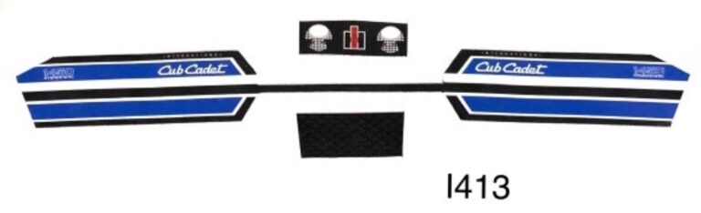 Decal 1/16 Cub Cadet 1450 set - DI413 - Midwest Decals & Farm Toys