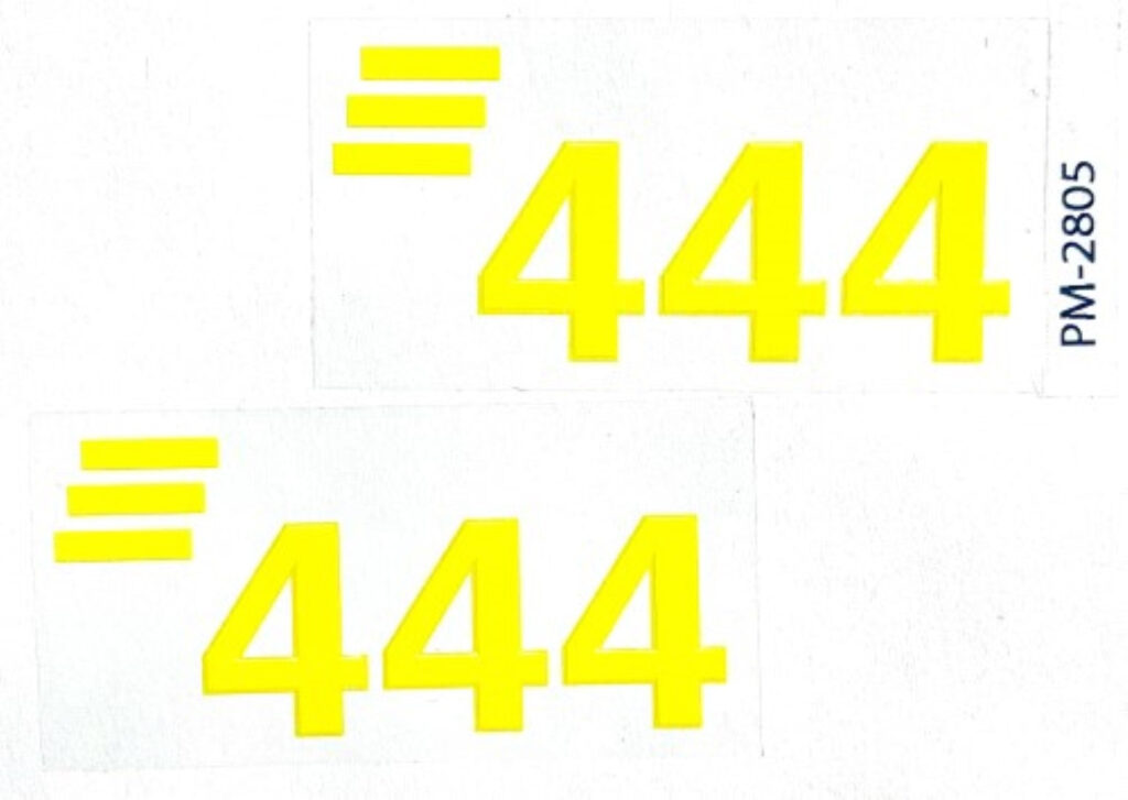 Decal Massey Harris 444 model numbers for pedal tractor - DPM2805 ...