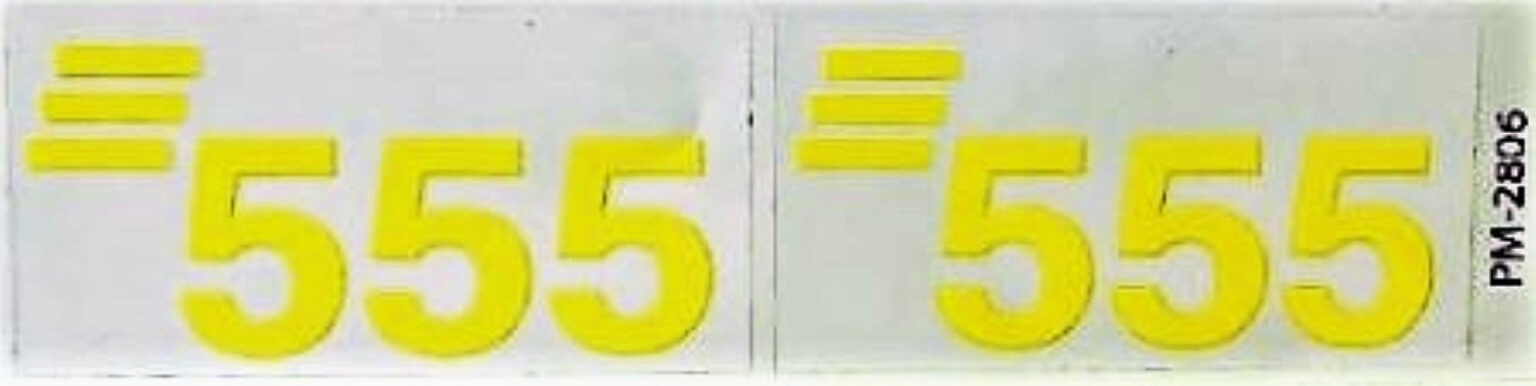 Decal Massey Harris 555 model numbers for pedal tractor - DPM2806 ...
