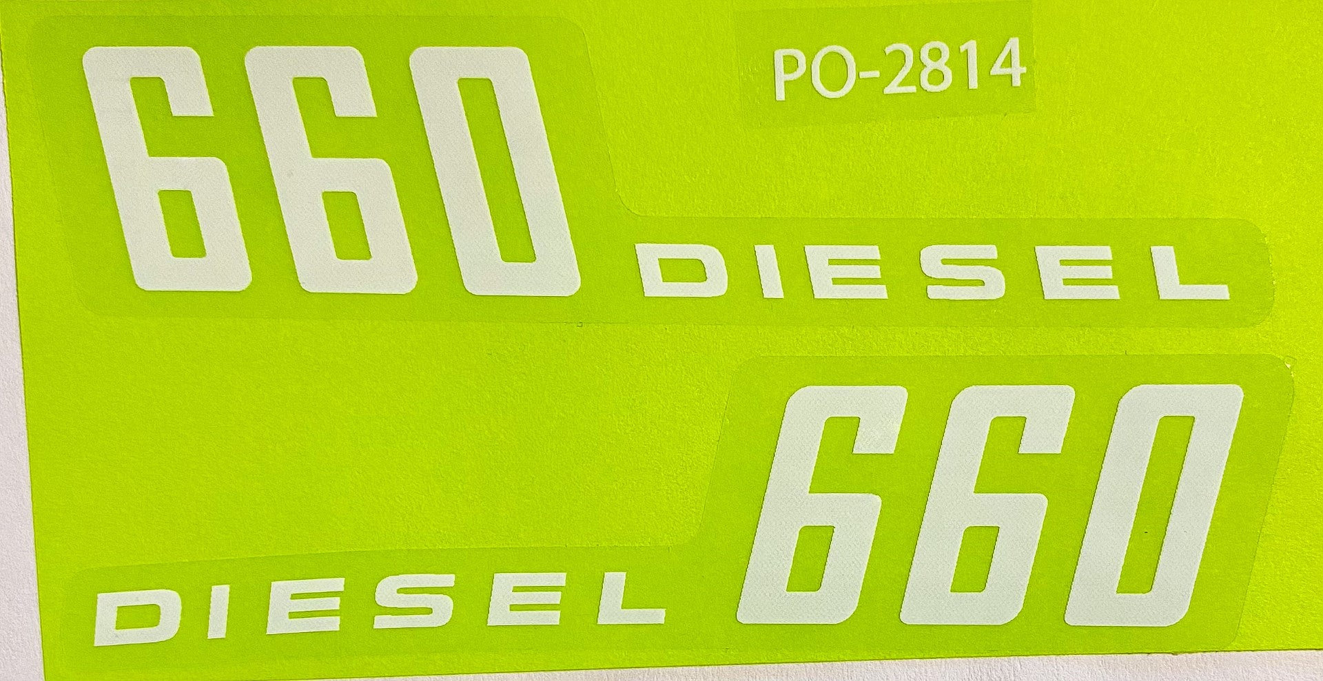 Decal Oliver 660 Model #'s Pedal Tractor - DPO2814 - Midwest Decals ...
