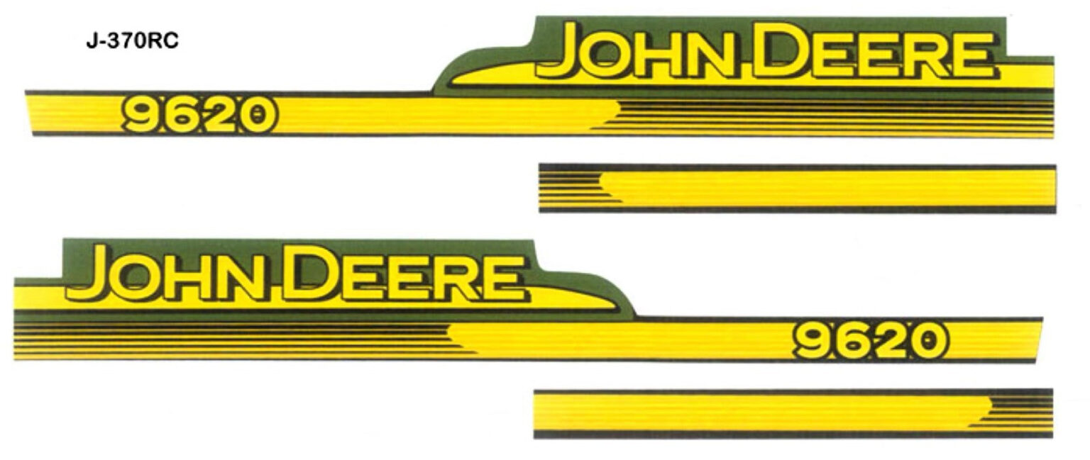 Decal John Deere 9620 Radio Control 24 in. DJ370RC - Midwest Decals ...
