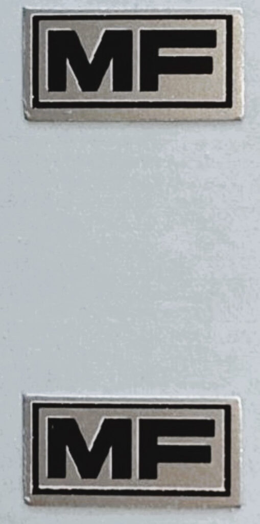 Decal Massey Ferguson Logo (Pair) black 3/8" - DM974 - Midwest Decals ...