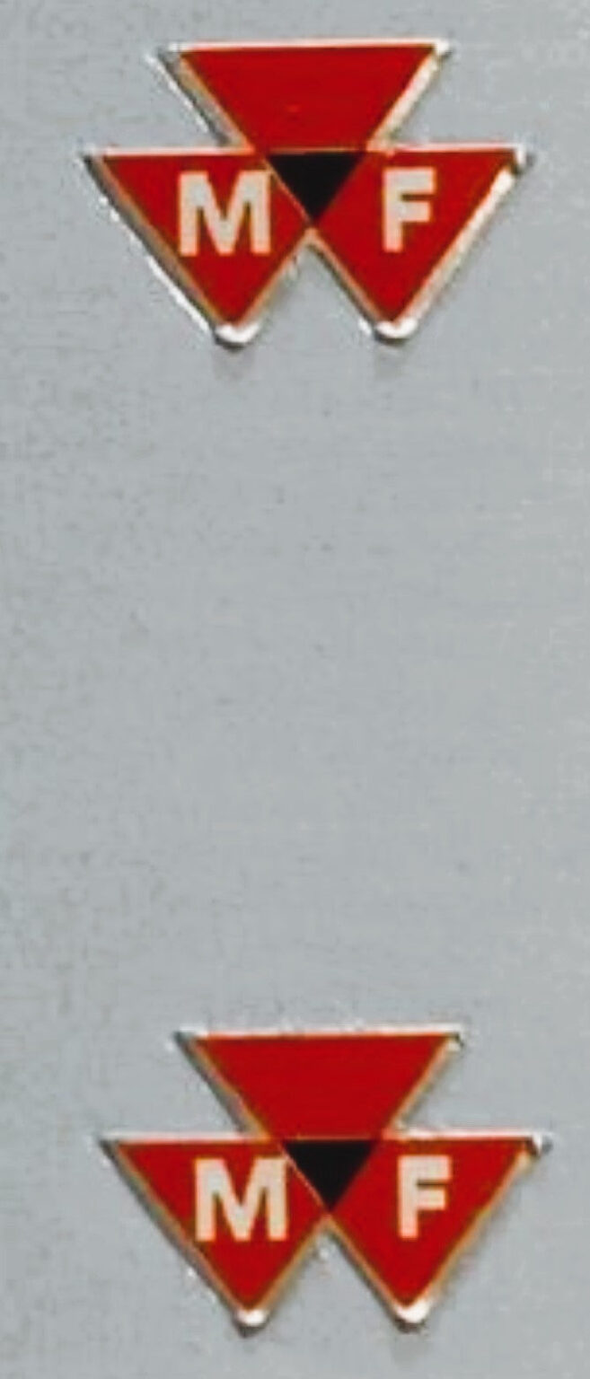 Decal Massey Ferguson Logo (Pair) red 5/16" - DM975 - Midwest Decals ...