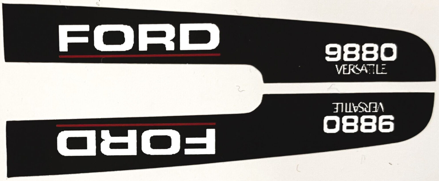 Decal 1/32 Ford/Versatile 9880 Hood Stripe - DF614 - Midwest Decals ...