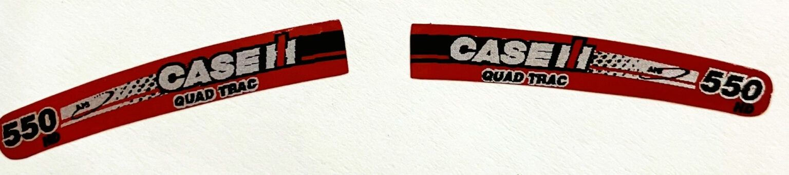 Decal 1/64 Case IH Steiger 550 HD Quad Trac side panels - DC7658HD ...