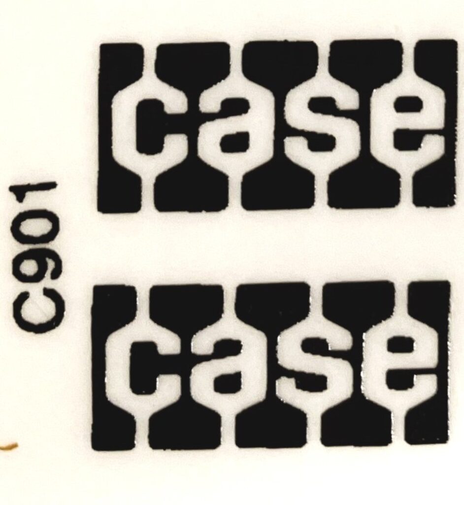 Decal Case I-Beam Logo (black on clear) 11/16" DC901 - Midwest Decals ...