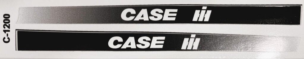 Decal 16 Case IH MX Series hood side panels without model numbers ...