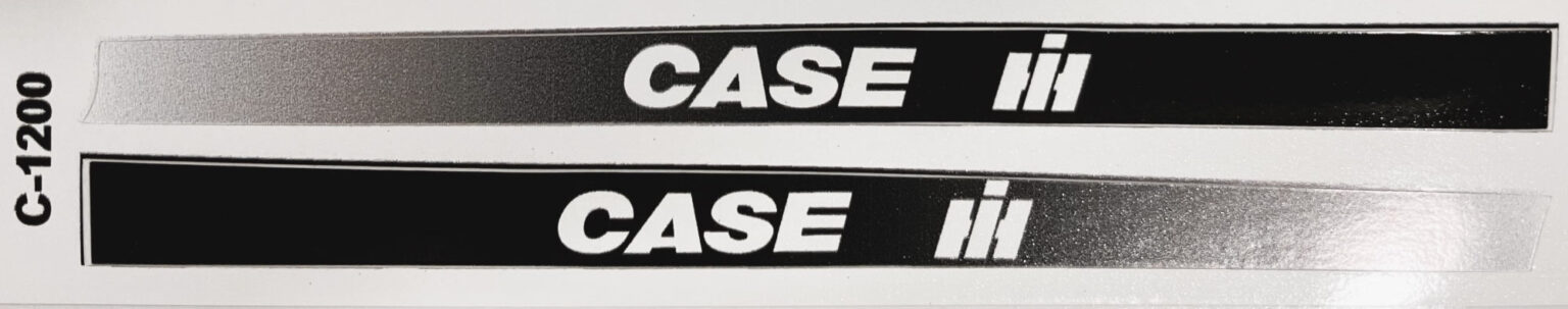 Decal 16 Case IH MX Series hood side panels without model numbers ...