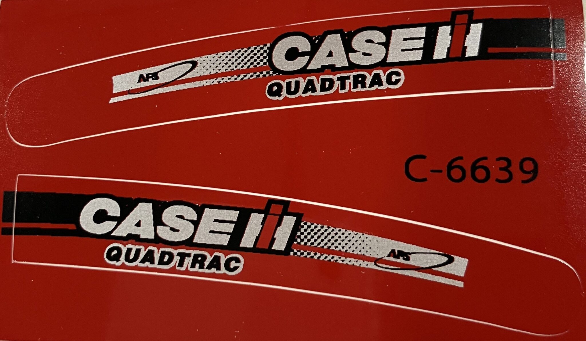 Decal 1/32 Case IH Steiger Quad Trac Side panel with out Model Numbers ...