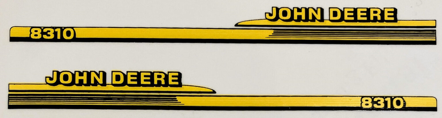 Decal 1/16 John Deere 8310 10 Series Hood Stripe - DJ1253 - Midwest ...