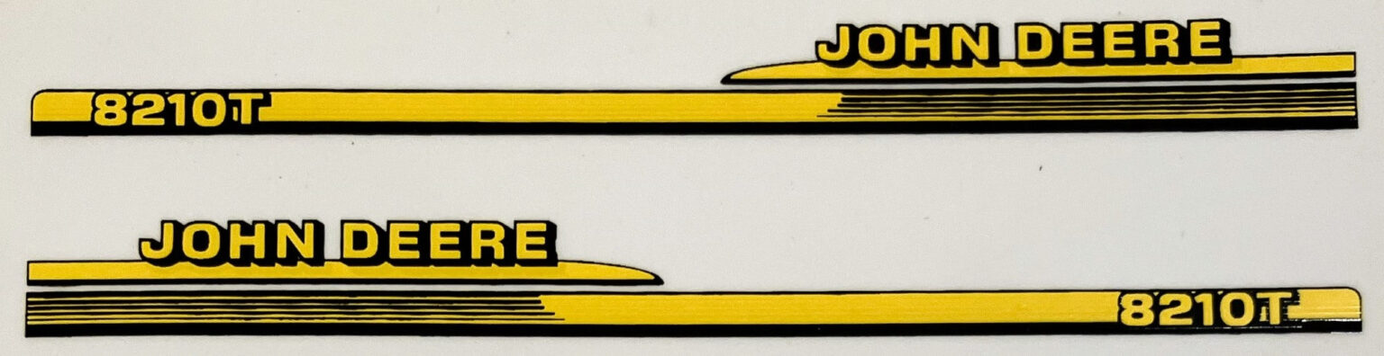 Decal 1/16 John Deere 8210T 10 Series Hood Stripe - DJ1257 - Midwest ...