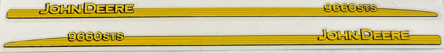 Decal 1/32 John Deere Combine 9660 STS Stripes - DJ1518 - Midwest ...
