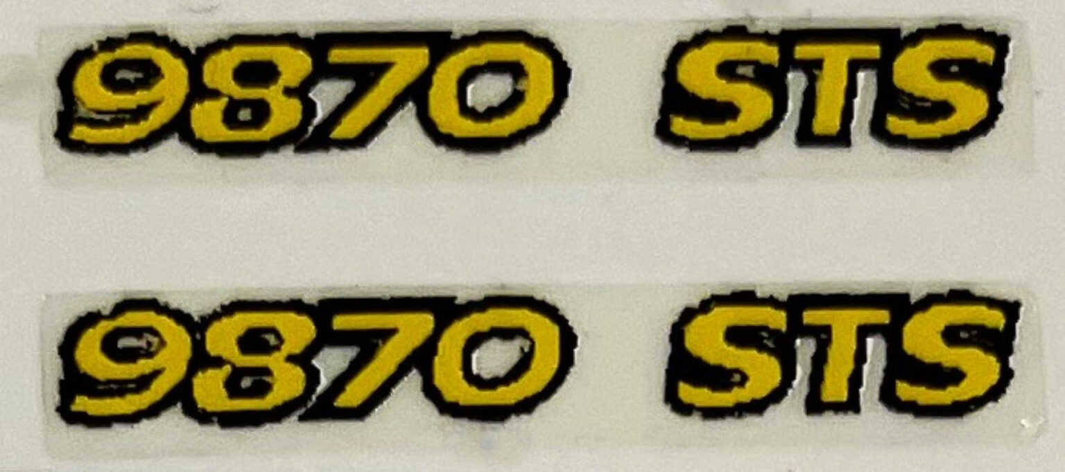 Decal 1/32 John Deere Combine 9870 STS Model Numbers - DJ1528 - Midwest ...