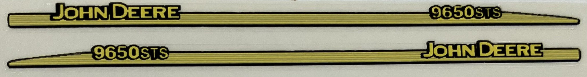 Decal 1/64 John Deere Combine 9650 STS Stripes - DJ1581 - Midwest ...
