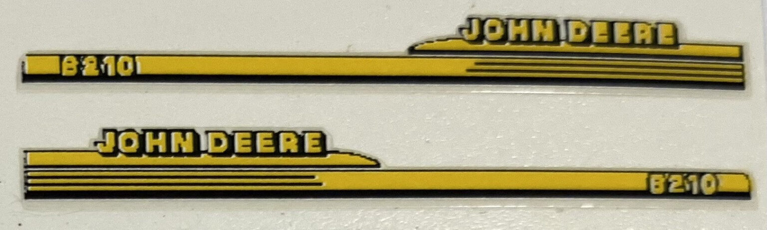 Decal 1/64 John Deere 8210 Hood Stripes - DJ1754 - Midwest Decals ...
