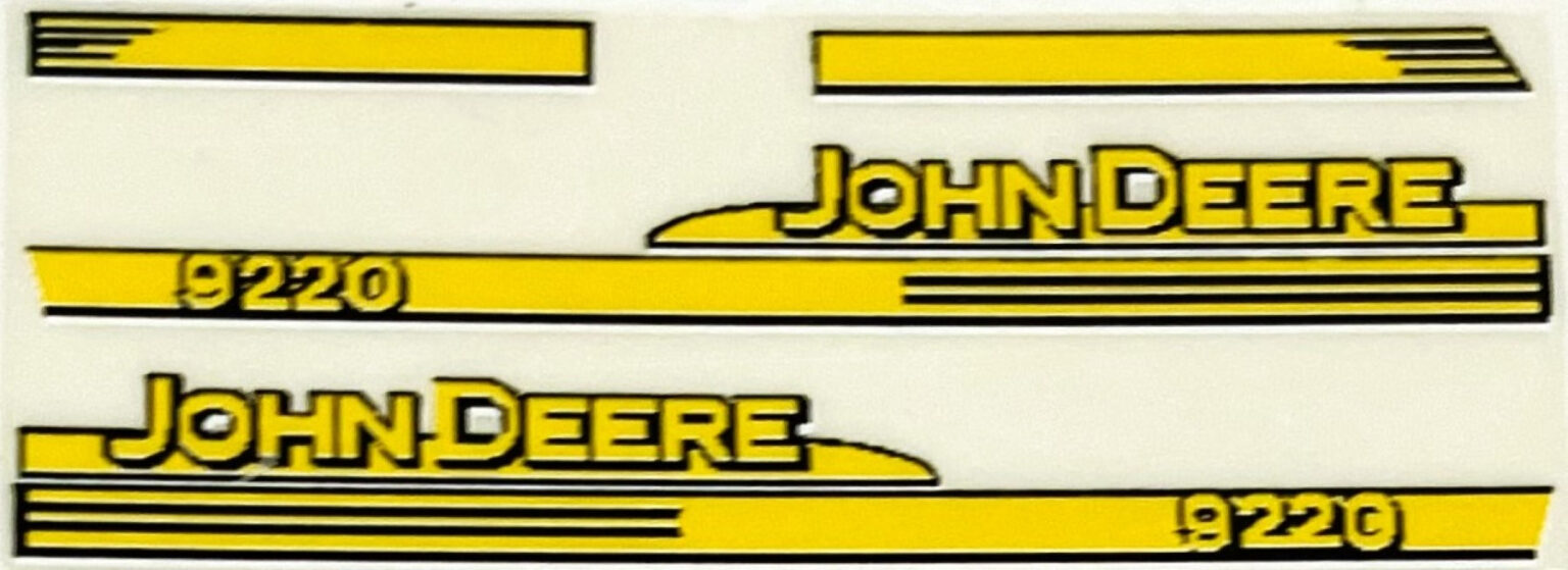 Decal 1/64 John Deere 9220 Hood Stripe - DJ1788 - Midwest Decals & Farm ...