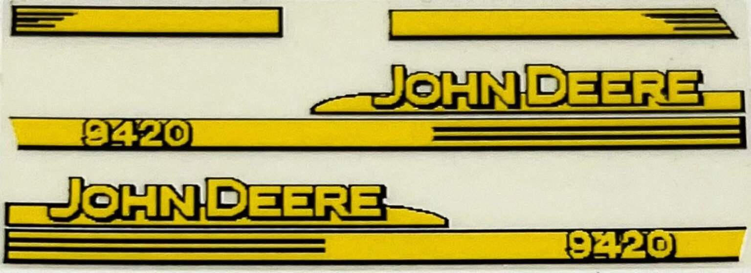 Decal 1/64 John Deere 9420 Hood Stripe - DJ1790 - Midwest Decals & Farm ...