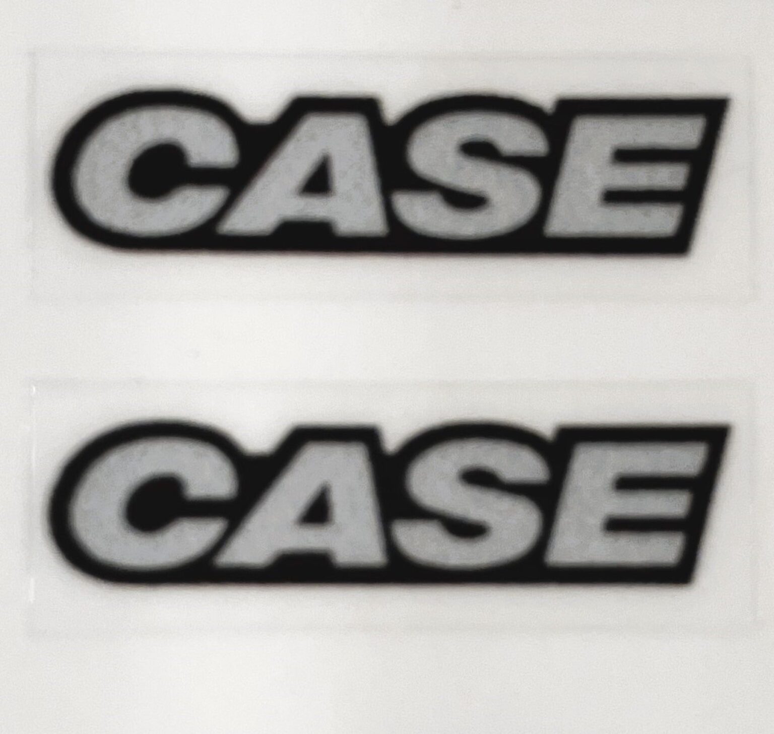 Decal Case Logo 1/16 silver DC1933 - Midwest Decals & Farm Toys