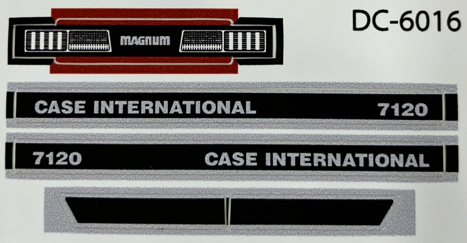Decal 1/32 Case IH 7120 Side Panels (late version) DC6016 - Midwest ...
