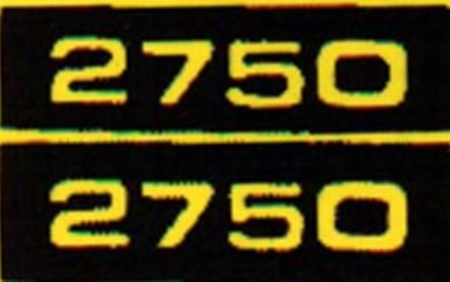 Decal 1/16 John Deere 2750 Model Numbers - DJ165 - Midwest Decals ...