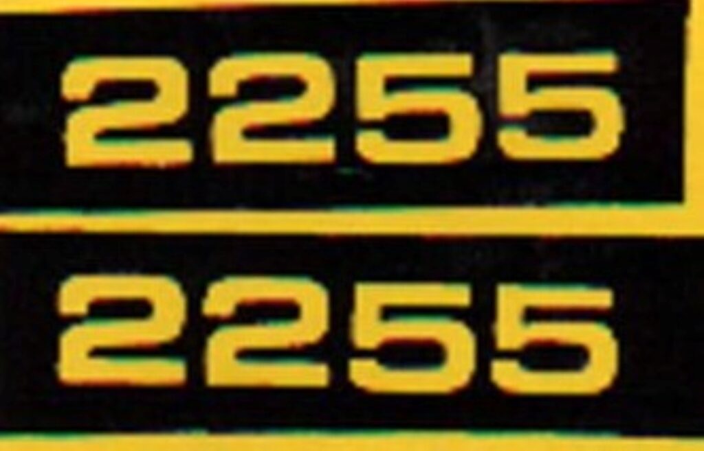 Decal 1/16 John Deere 2255 Model Numbers - DJ162 - Midwest Decals ...