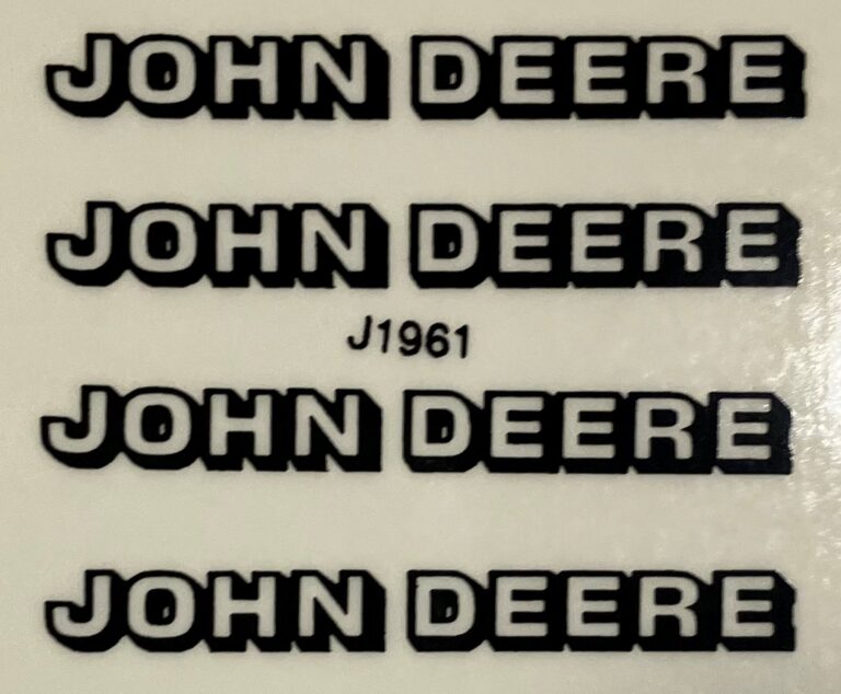 John Deere Logo Decals Archives - Midwest Decals & Farm Toys