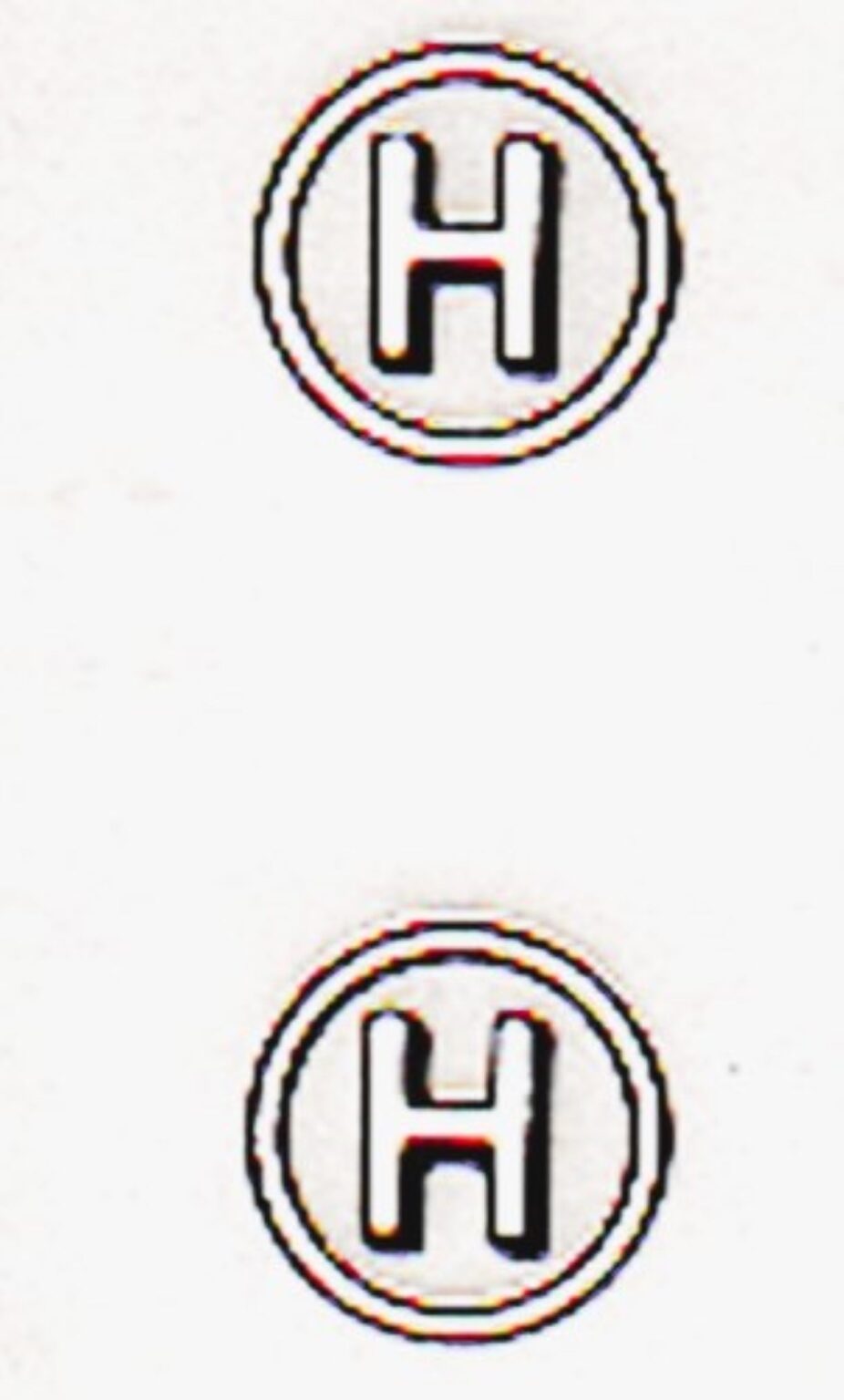 Decal 1/16 Farmall H Model Number - DI12 - Midwest Decals & Farm Toys