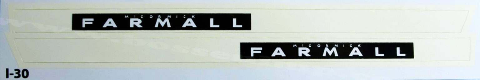 Decal 1/16 IH 560 Flying Farmall Hot Rod Side Panels - DI30 - Midwest ...