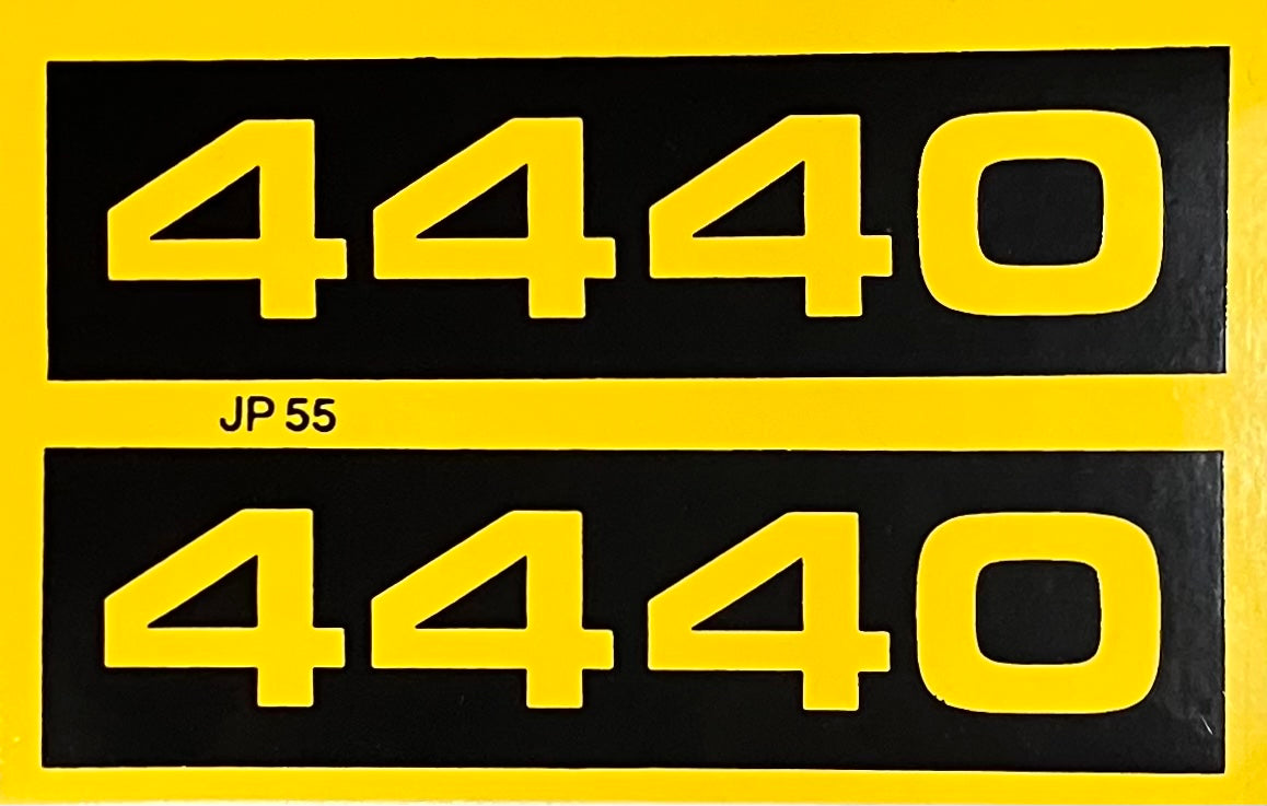 Decal John Deere 4440 Model Numbers for Pedal Tractor - DPJ2038 ...