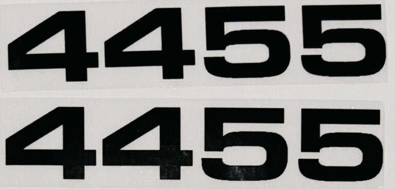 Decal John Deere 4455 Model Numbers for Pedal Tractor - DPJ2044 ...