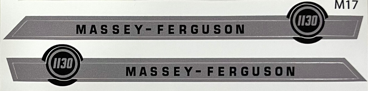 Decal 1/16 Massey Ferguson 1130 Hood Stripes - DM17 - Midwest Decals ...