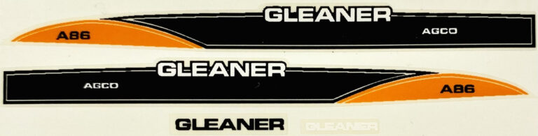 Decal 1/64 AGCO Gleaner A-86 Set - DA542 - Midwest Decals & Farm Toys