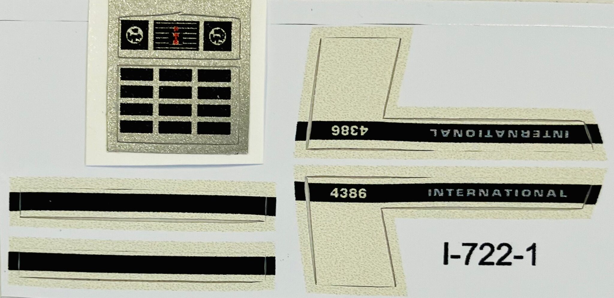 Decal 1/64 IH 4386 Set (Baker) - DI722 - Midwest Decals & Farm Toys