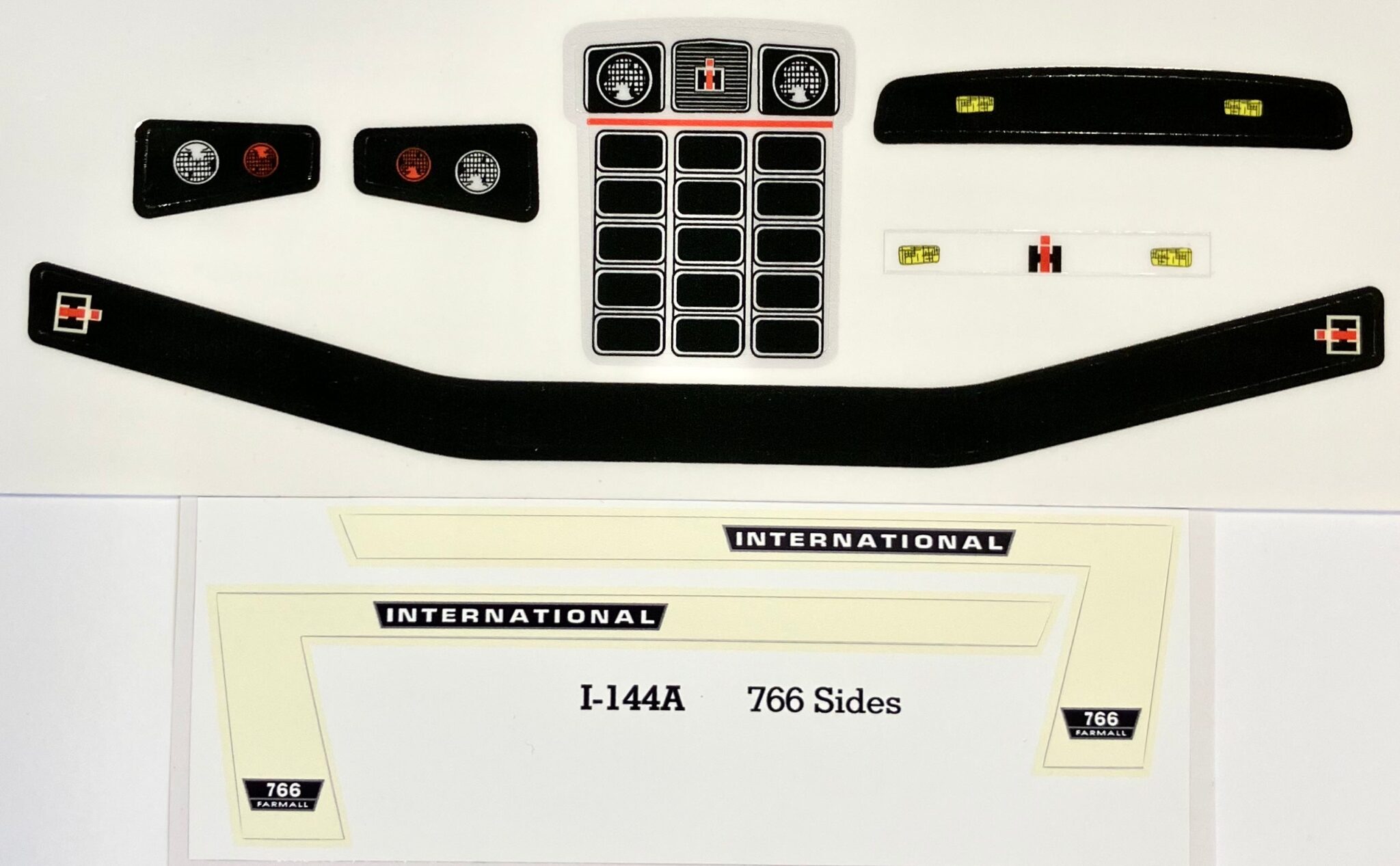 Decal 1/16 IH 766 Set - DI144 - Midwest Decals & Farm Toys