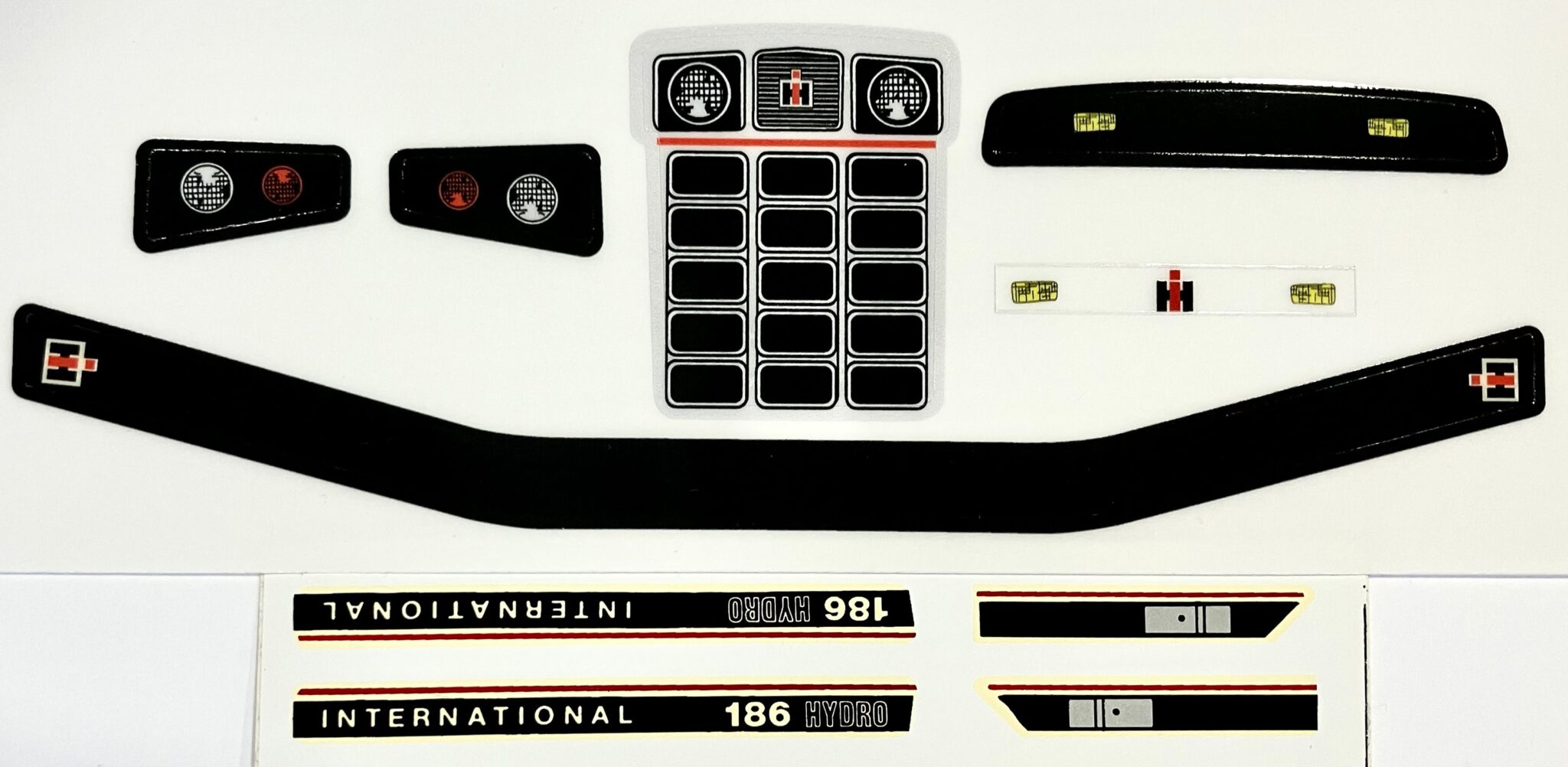 Decal 1/16 IH 186 Hydro Tri-Stripe Set - DI101C - Midwest Decals & Farm ...