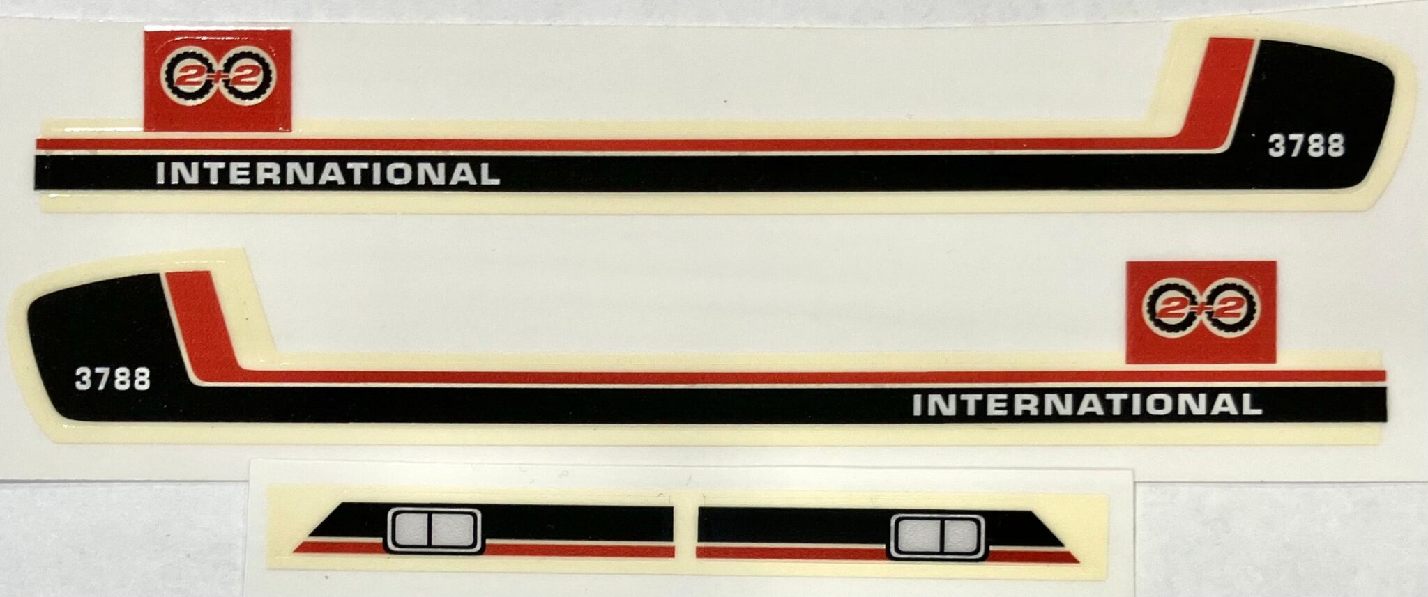 Decal 1/16 IH 3788 2+2 Side Panel - DI134A - Midwest Decals & Farm Toys