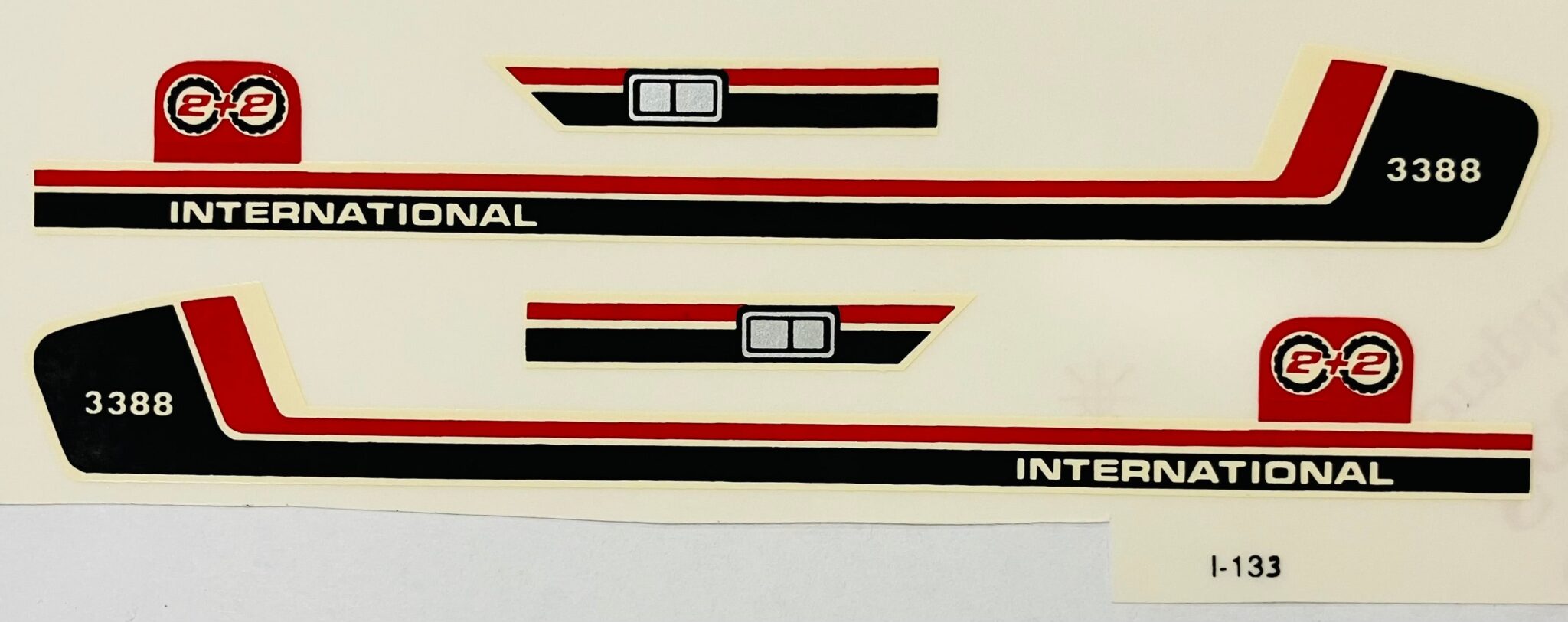 Decal 1/16 IH 3388 2+2 Side Panel - DI133A - Midwest Decals & Farm Toys