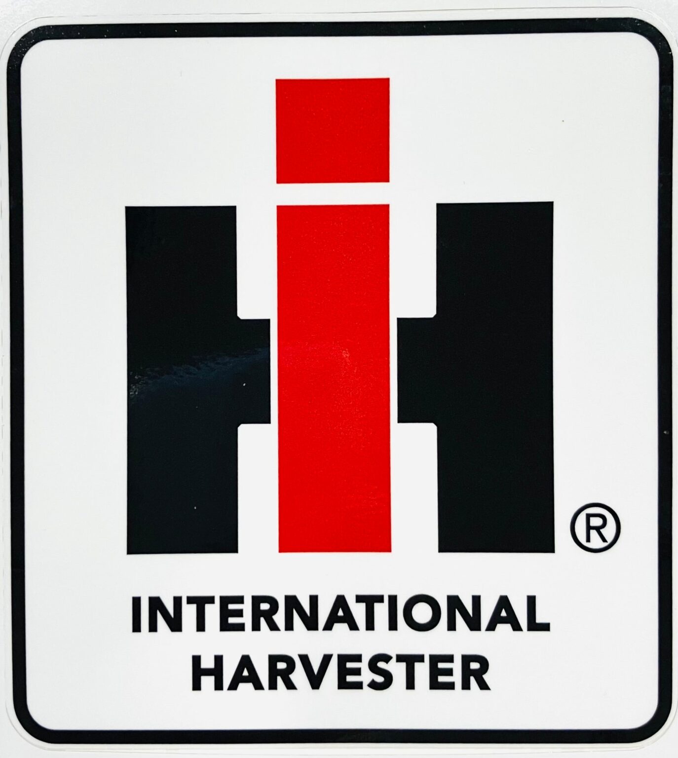 Decal IH Logo (red, white & black) 4 1/2 inch DI1906 - Midwest Decals ...