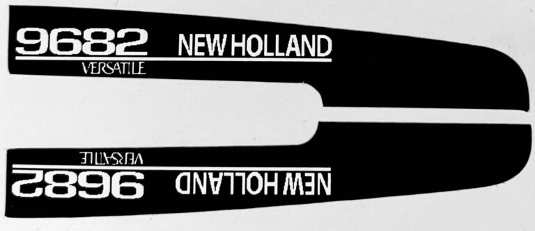 Decal 1/32 New Holland 9682 Hood Panel - DNH606 - Midwest Decals & Farm ...