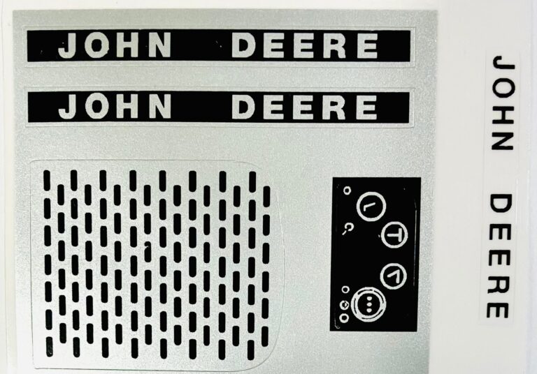 Decal 1/16 John Deere Crawler 1010 Industrial Set w/grille - DJ804 ...