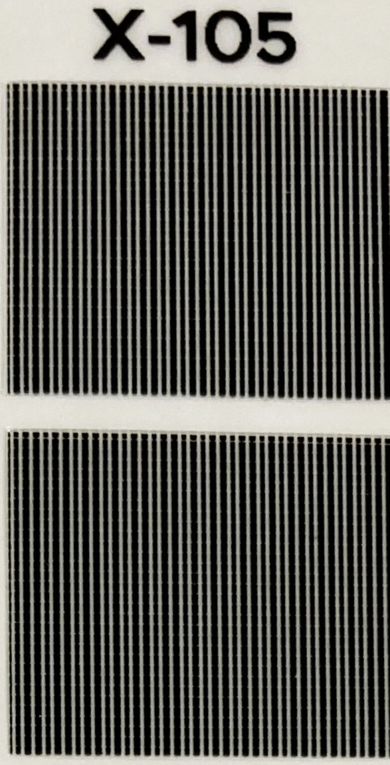 Decal Grille Generic 3/4" - DX105 - Midwest Decals & Farm Toys