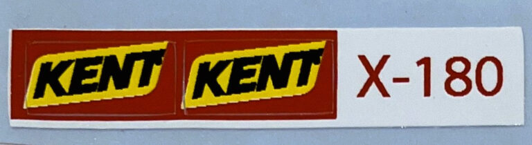 Decal Kent small - Logo - DX180 - Midwest Decals & Farm Toys