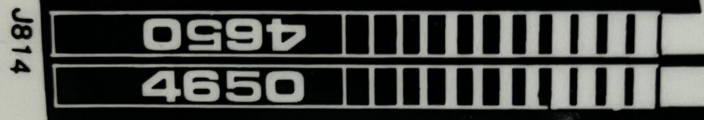 Decal 1/16 John Deere 4650 Model Numbers (silver) - DJ814 - Midwest ...