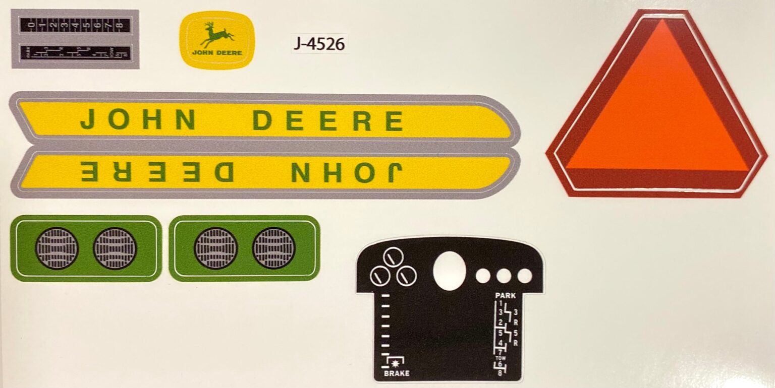 Decal 1/08 John Deere 10 or 20 Series Set - DJ4526 - Midwest Decals ...