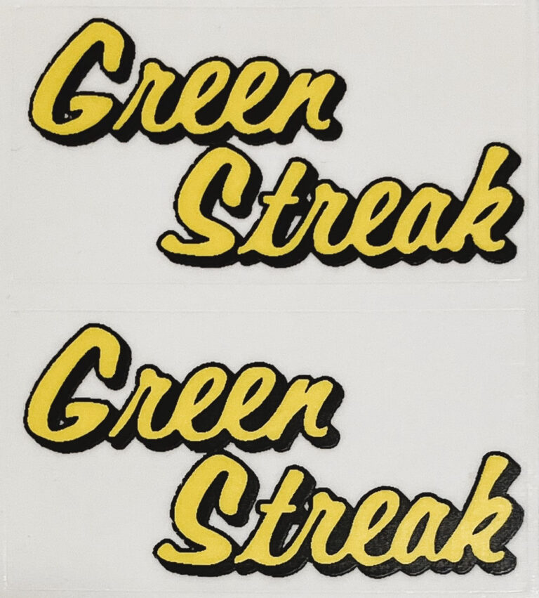 Decal 1/16 Green Streak Decals (Yellow, Black) (Pair) - DX634 - Midwest ...
