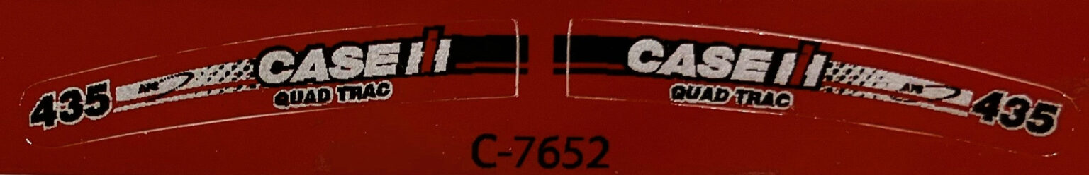 Decal 1/64 Case IH Steiger 435 Quad Trac side panels - DC7652 - Midwest ...