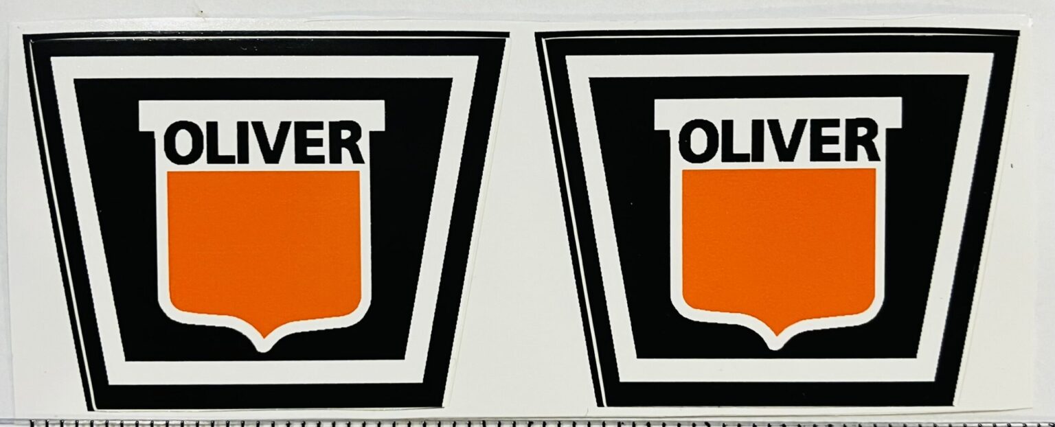 Oliver Logo Decals Archives - Midwest Decals & Farm Toys