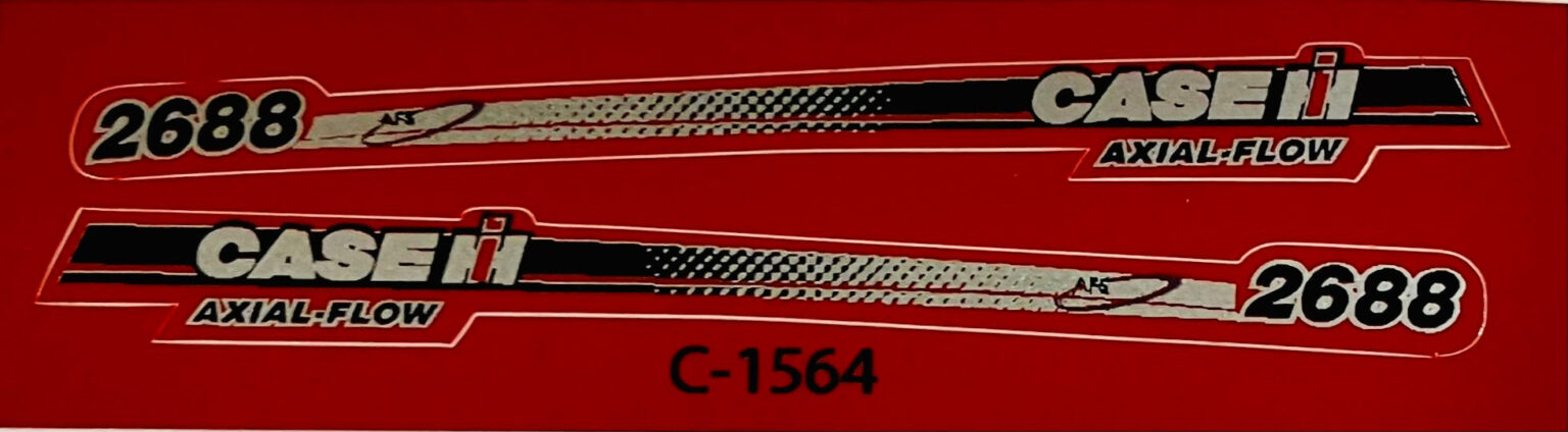 Decal 1/64 Case IH Combine 2688 Side Panels - DC1564 - Midwest Decals ...