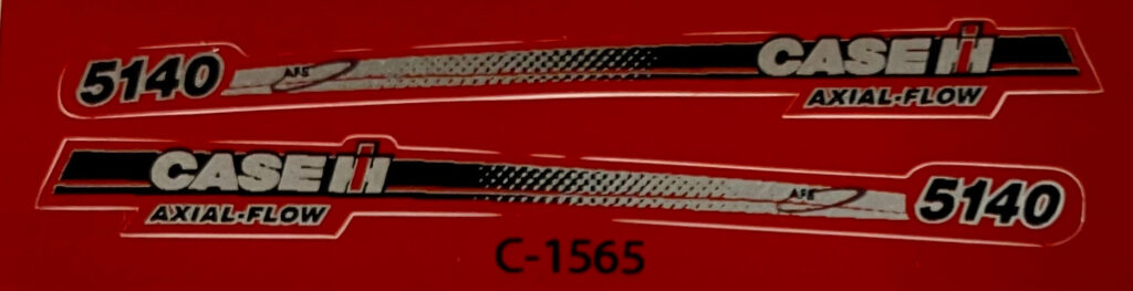Decal 1/64 Case IH Combine 5140 Side Panels - DC1565 - Midwest Decals ...